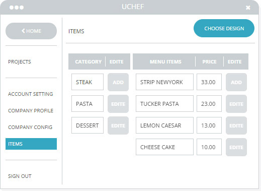Omni Channel UCHEF